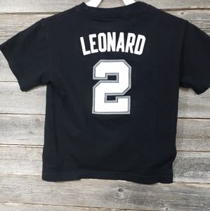 adidas | Shirts & Tops | Adidas Spurs Kawhi Leonard Boys Shirt | Poshmark